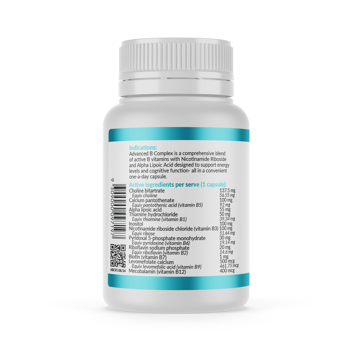 Advanced B Complex - 60 Capsules – Micronutrition
