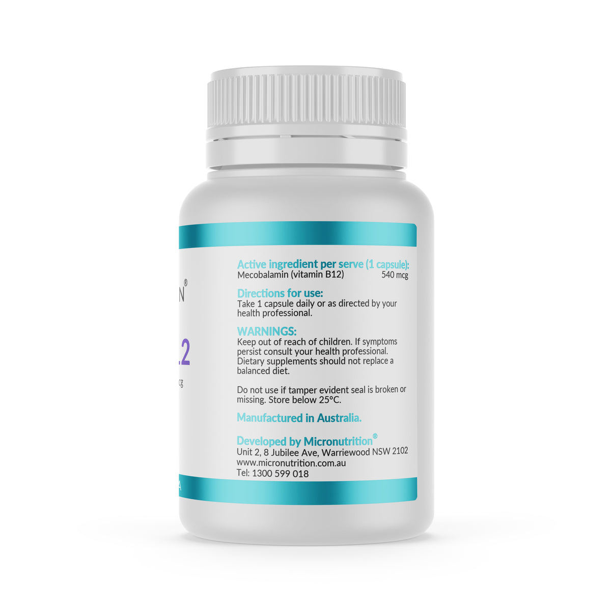 LipoCap™ B12 - Mecobalamin – Micronutrition