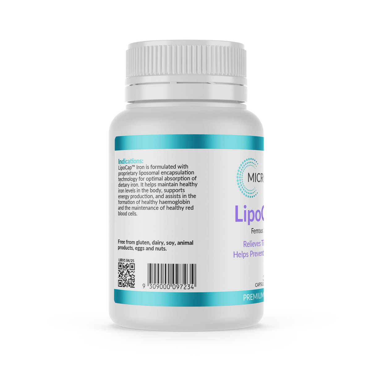 LipoCap™ Iron - 30 Capsules – Micronutrition