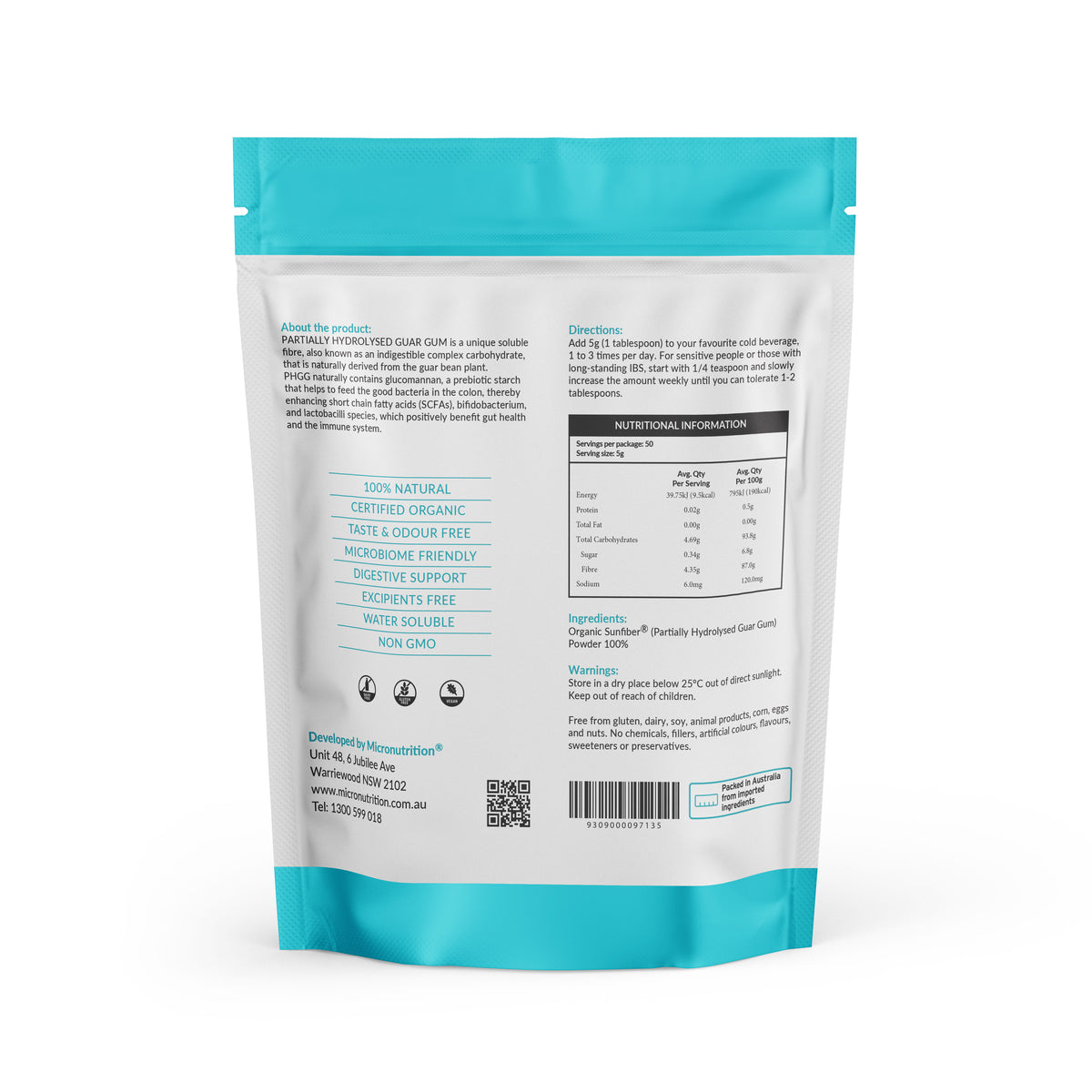 PHGG: Partially Hydrolysed Guar Gum | Micronutrition