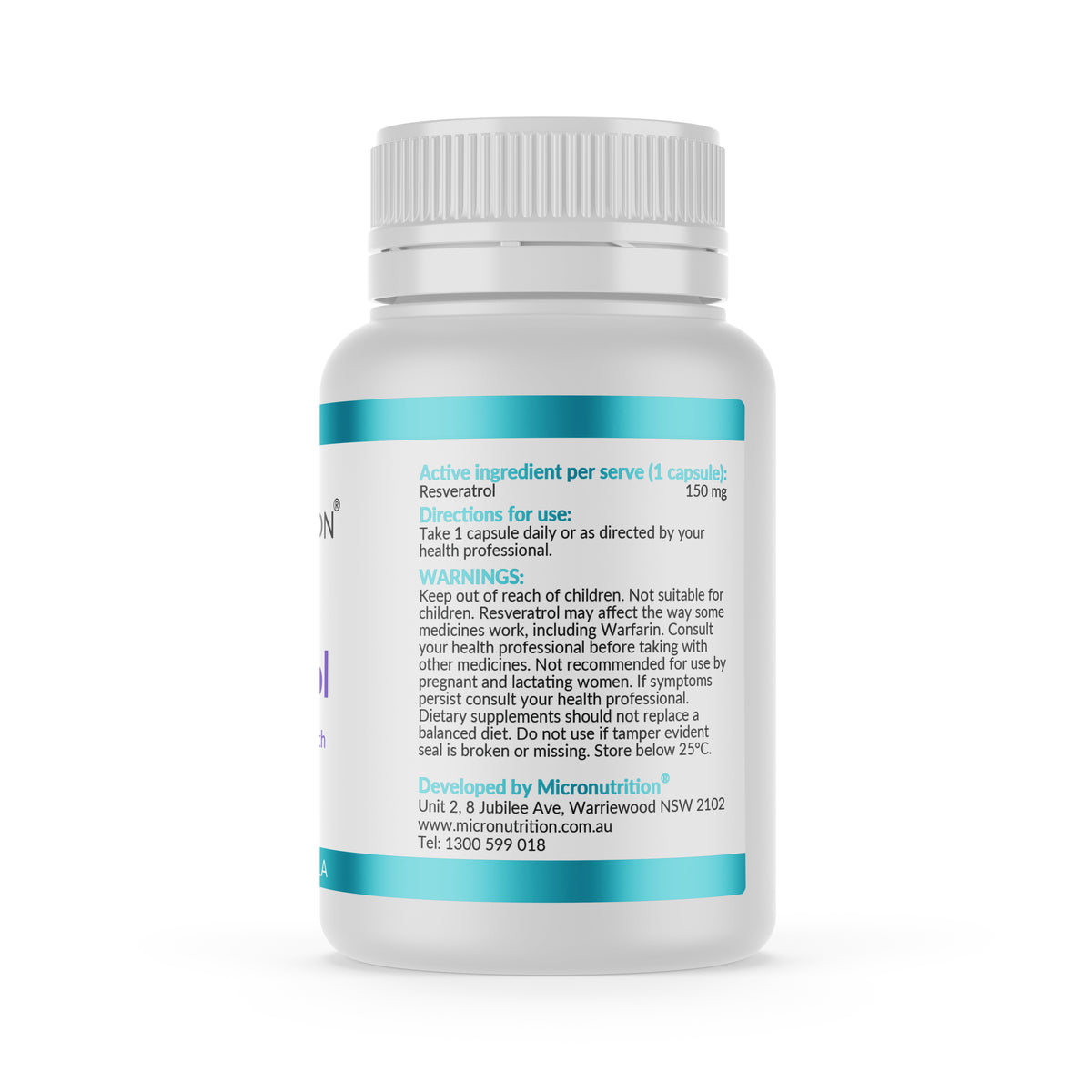 LipoCap™ Resveratrol - 30 Capsules – Micronutrition
